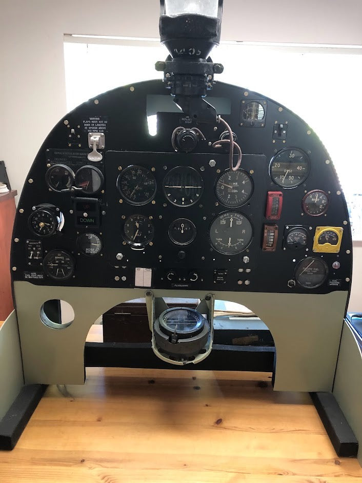MK2 SUPERMARINE SPITFIRE COCKPIT PANEL – Antiques, Militaria & Collectables