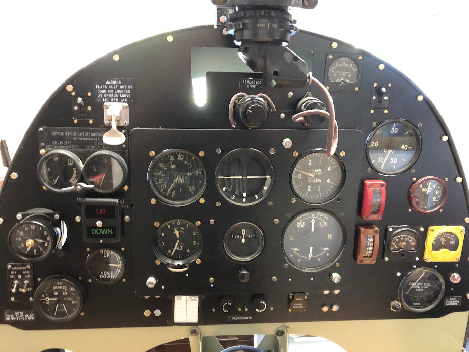 MK2 SUPERMARINE SPITFIRE COCKPIT PANEL – Antiques, Militaria & Collectables