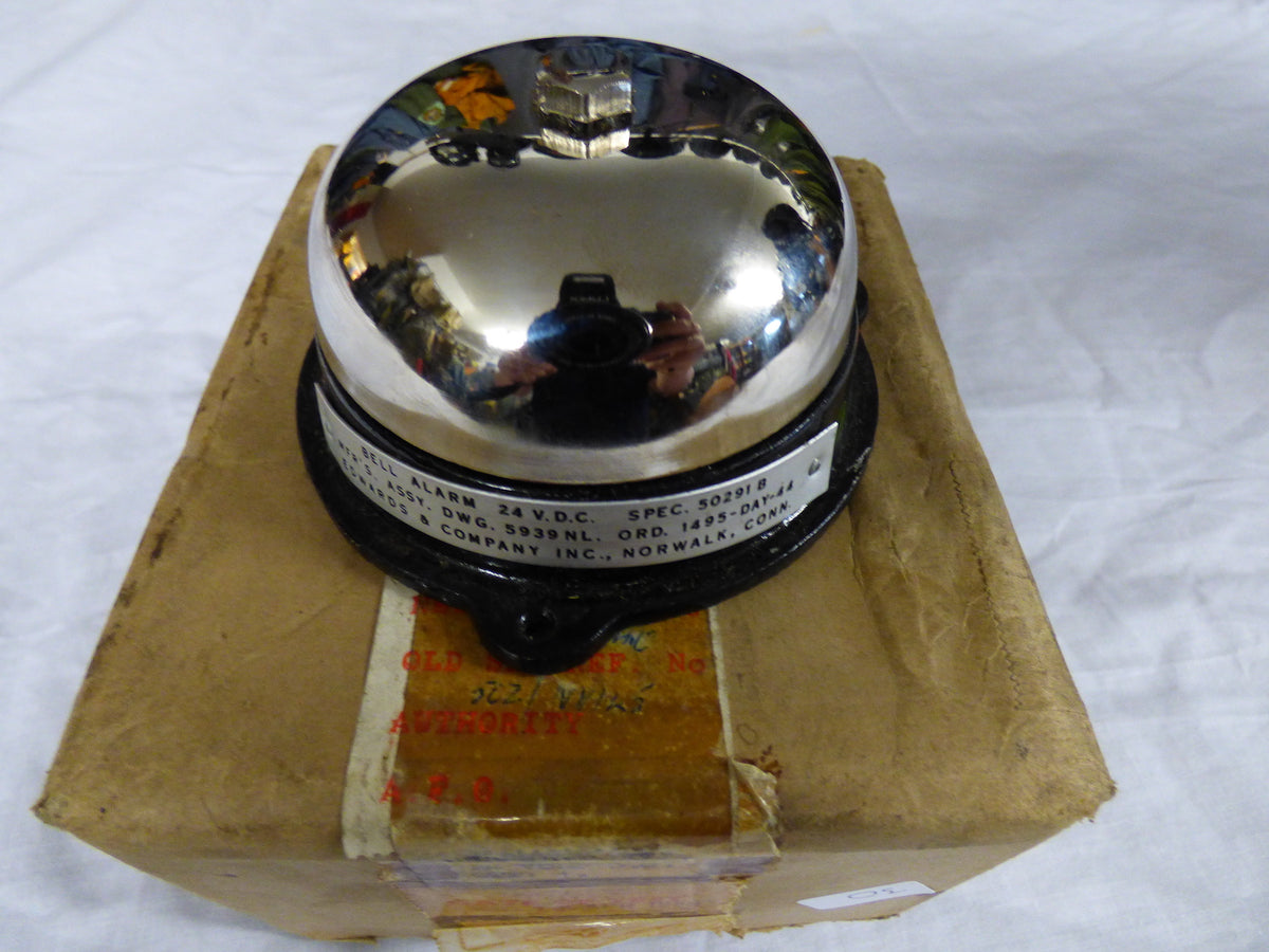 USAAF AIRCRAFT ALARM BELL – Antiques, Militaria & Collectables