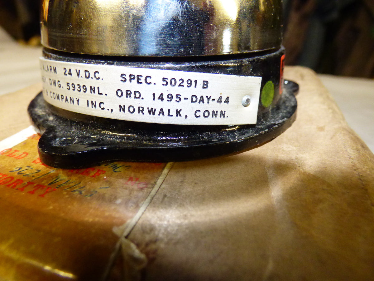 USAAF AIRCRAFT ALARM BELL – Antiques, Militaria & Collectables